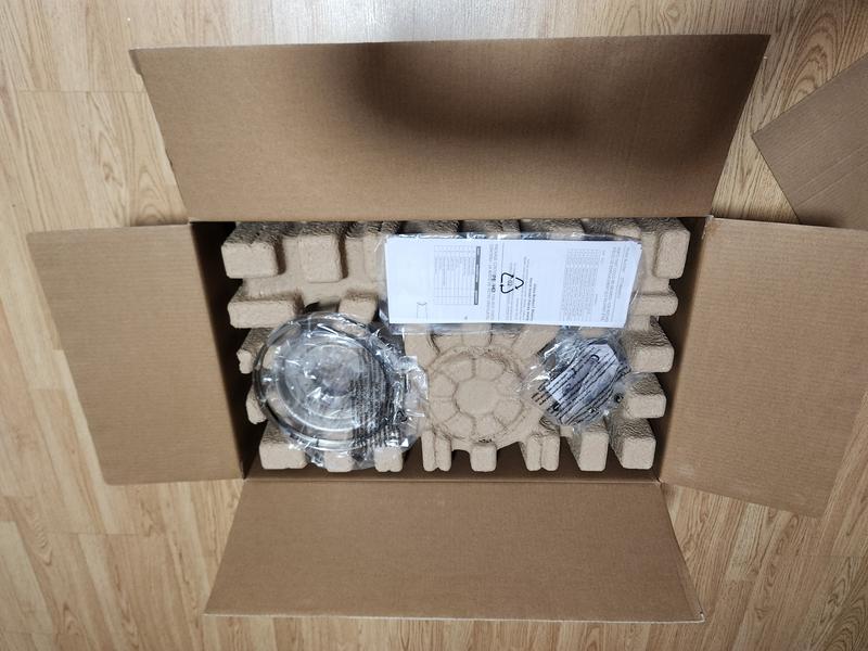 Generation Lighting Titus 32-in Satin Brass with White ABS Blades LED ...