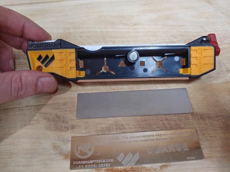 Work Sharp Field/Pack Sharpener- Diamond/Plastic- Coarse/Fine Diamond ...