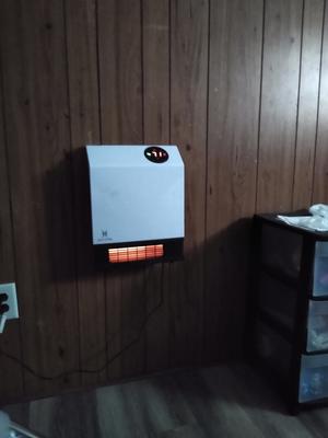 Heat Storm Up to 1000-Watt Infrared Cabinet Indoor Electric Space ...