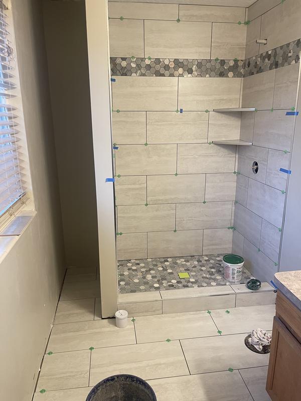 allen + roth Endless Ivory 12-in x 24-in Matte Porcelain Stone Look ...