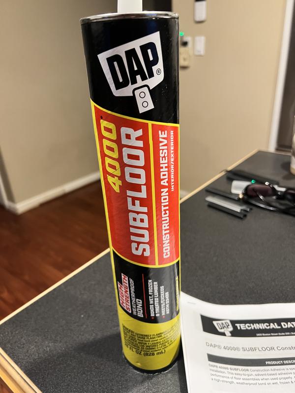 DAP DAP 4000 SUBFLOOR ADHESIVE 28 OZ 12 PACK 7079825117SOS at Lowes.com