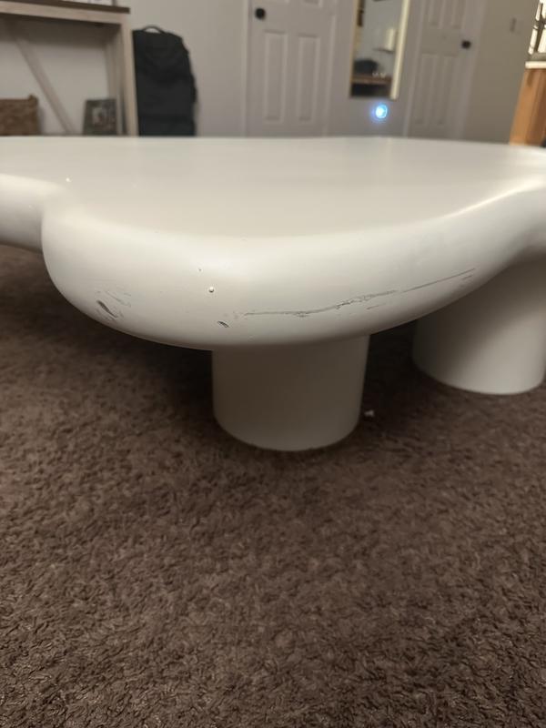 Off-white Modern Coffee Table KY-8912 at Lowes.com