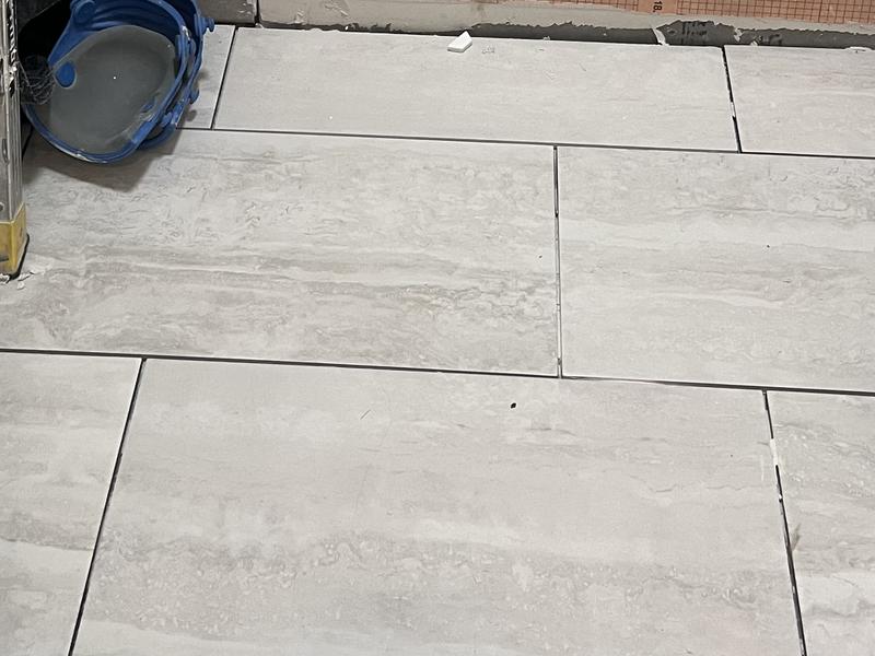 allen + roth Endless Ivory 12-in x 24-in Matte Porcelain Stone Look ...