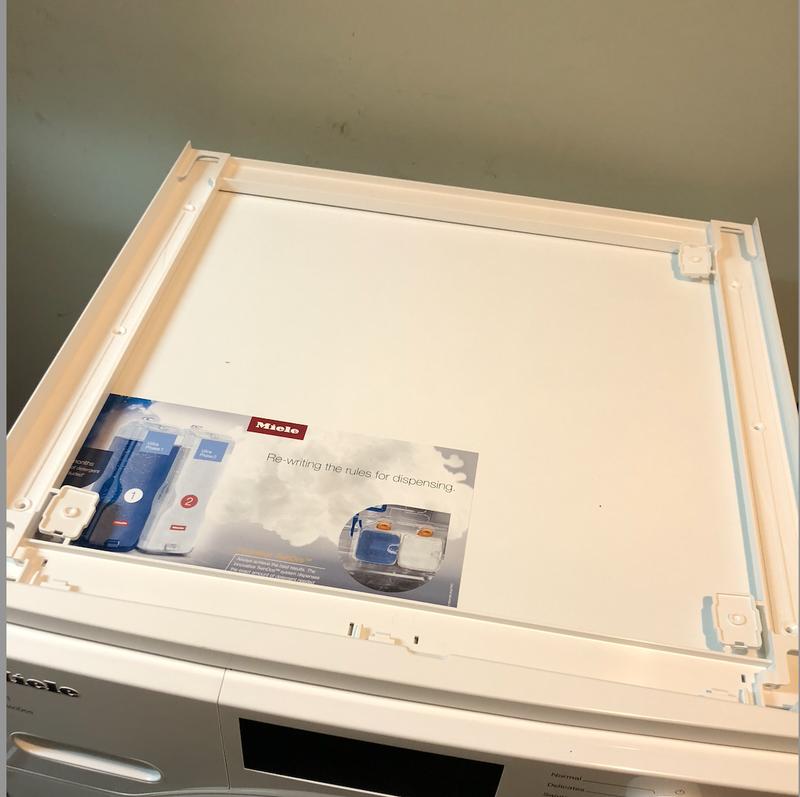 Miele Plastic Laundry Stacking Kit (Lotus White) WTV 502 at Lowes.com