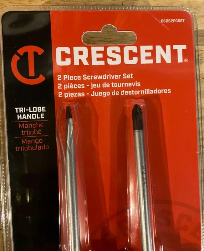 Crescent 2-Piece Screwdriver Set CSDS2PCSET at Lowes.com