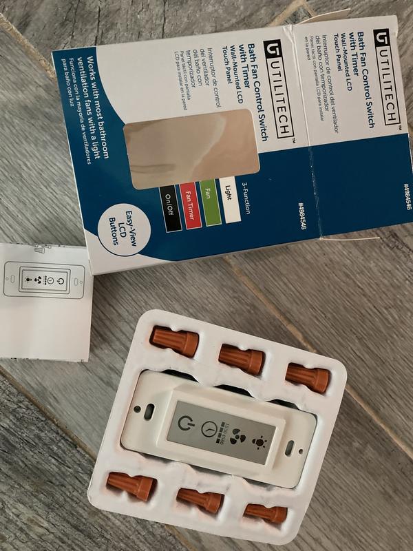 Utilitech Plastic Replacement Bath Fan Switch 7150-12-L at Lowes.com