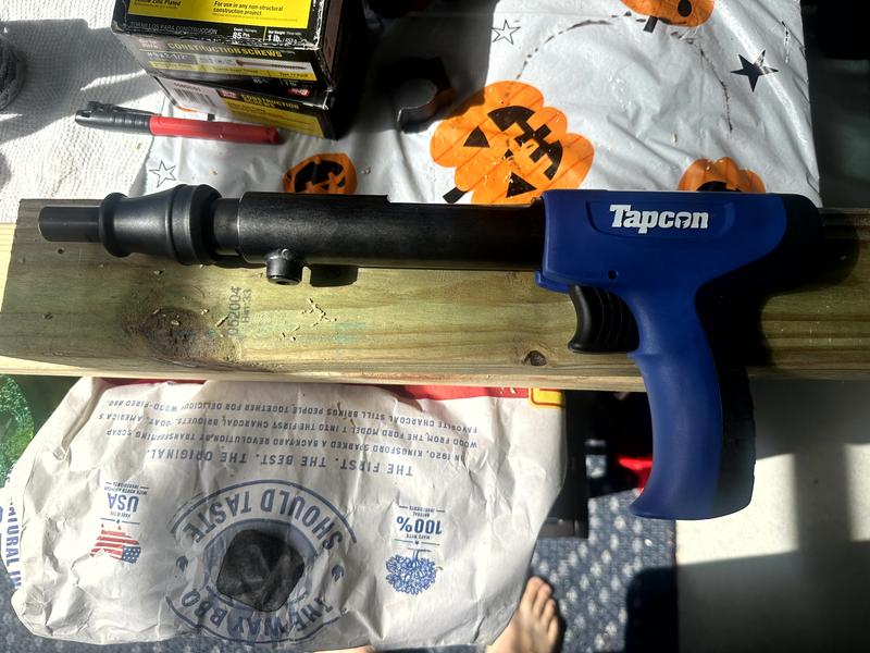 Tapcon Single Shot Powder Actuated Trigger Tool 12230 at Lowes.com
