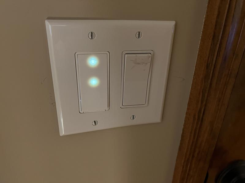 Simply Conserve Smart Switches 6-amp Single-pole Tap Smart Light Switch ...