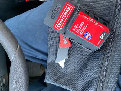 CRAFTSMAN Carbon Steel 3/4-in Utility Razor Blade(100-Pack) CMHT11921A ...