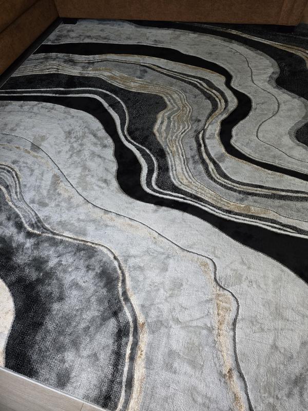 Origin 21 Endless Space 8 X 10 (ft) Onyx Indoor Geode Area Rug 670289 ...
