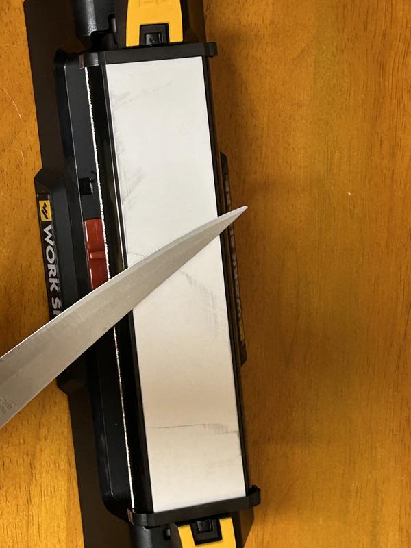 Work Sharp Benchtop Knife Sharpener - Tri-Brasive Stone - Diamond ...