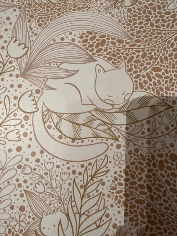 NuWallpaper 30.75-sq ft Blue Vinyl Novelty Self-adhesive Peel and Stick ...