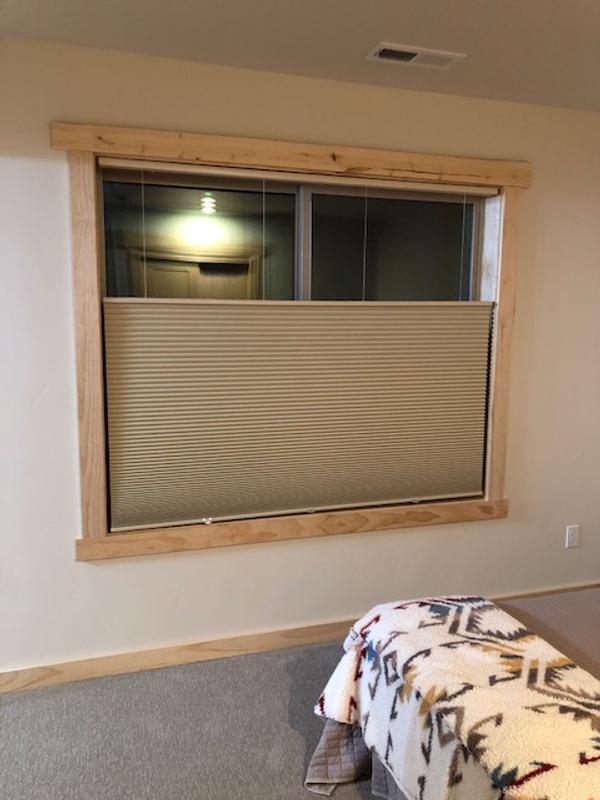 allen + roth 40-in x 64-in Alabaster Blackout Cordless Top-Down/Bottom ...