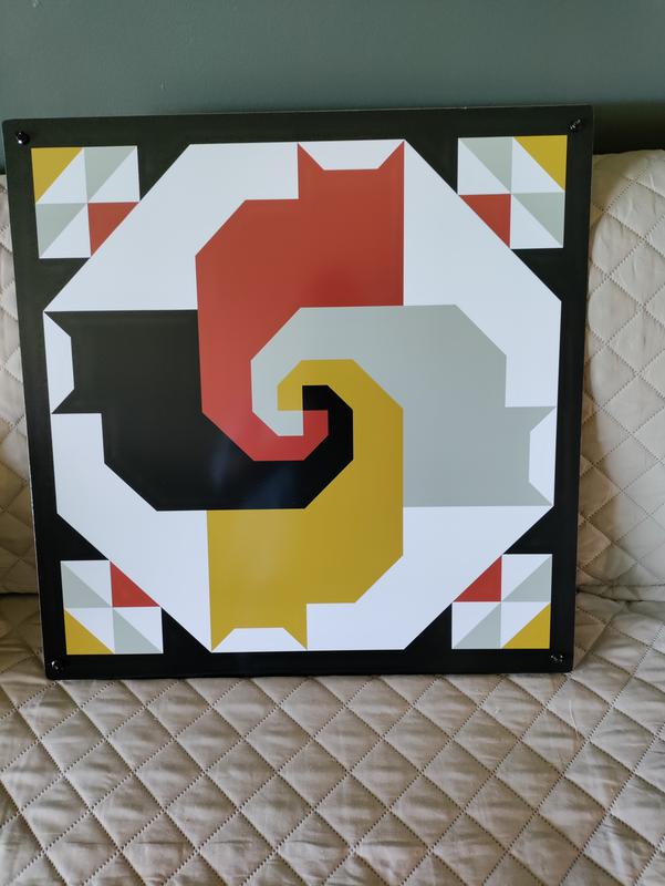 Remillard Signs and Barn Quilts Barn Quilts 24-in W x 24-in H Aluminum ...