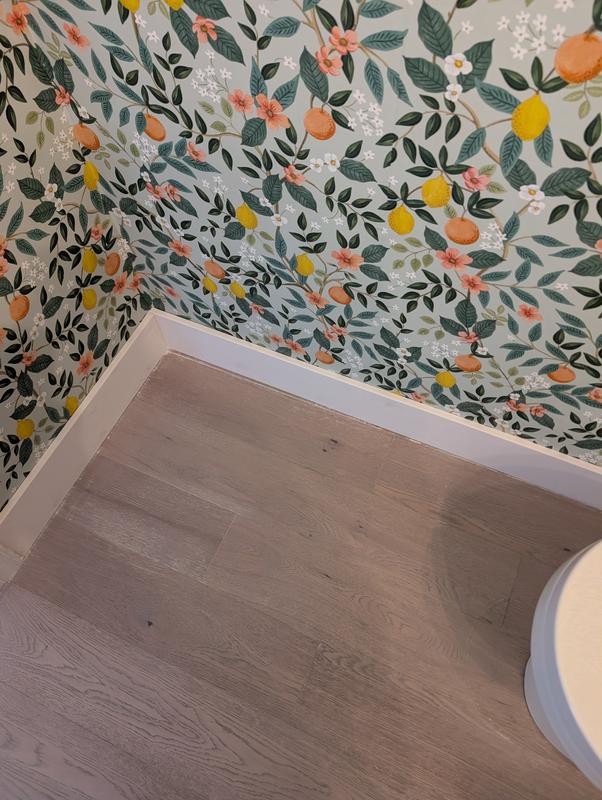 RELIABILT 9/16-in x 5-1/4-in x 12-ft Colonial Primed Finger Jointed Pine 618 Baseboard Moulding ...