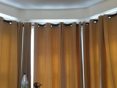 Eclipse 84-in Black Blackout Grommet Single Curtain Panel ...