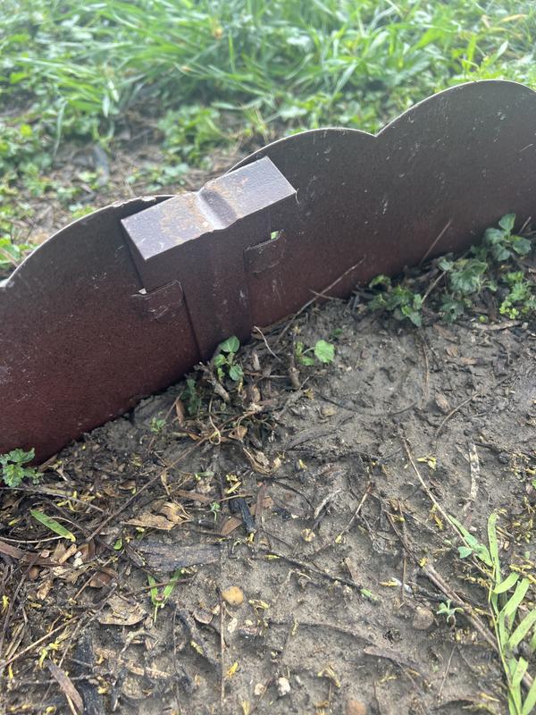 Garden Accents 3-ft x 5-in Bronze Rust Resistant Steel Landscape edging ...