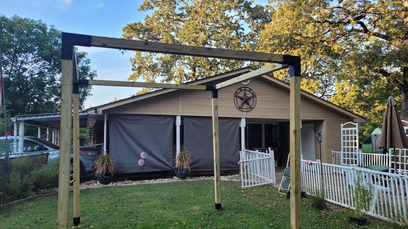 Simpson Strong-Tie Outdoor Accents 4x4 Sage Pergola System 10-in x 10 ...