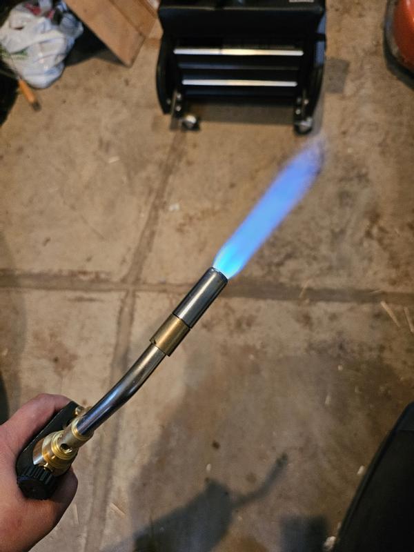 Flame King Heavy Duty Torch for Charcoal/Campfire, Plumbing, Soldering ...