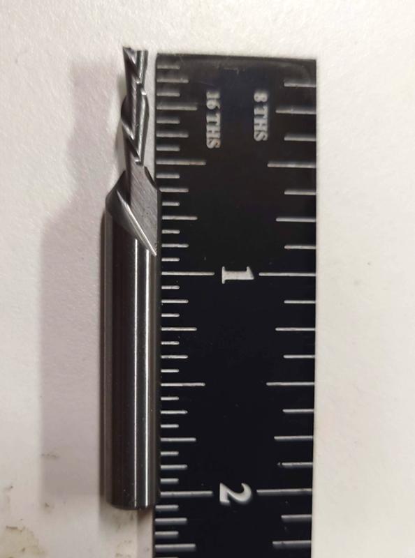 Bosch 1/8-in Carbide-Tipped Downcut Spiral Router Bit 85900MC at Lowes.com