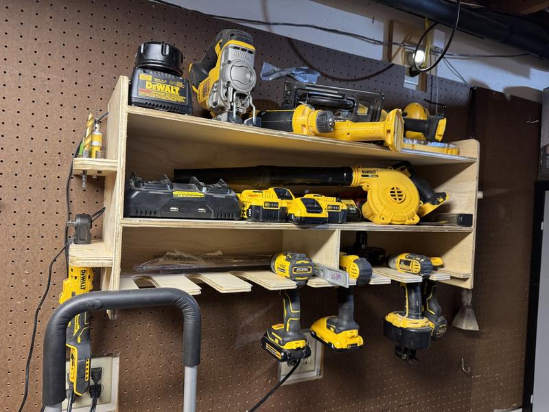 SHEDorize 40-in L x 10-in D x 16-in H Unfinished Wood Angular Shelf Kit ...