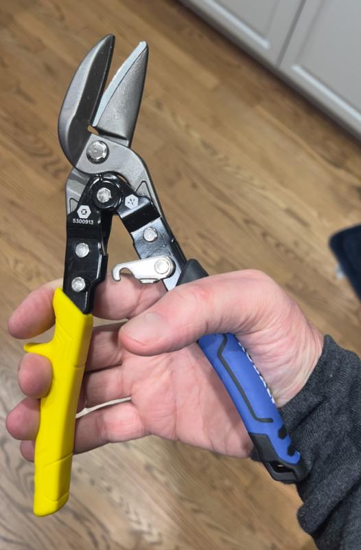 Kobalt 60Crv Long Cut Offset Snips 54372 at Lowes.com