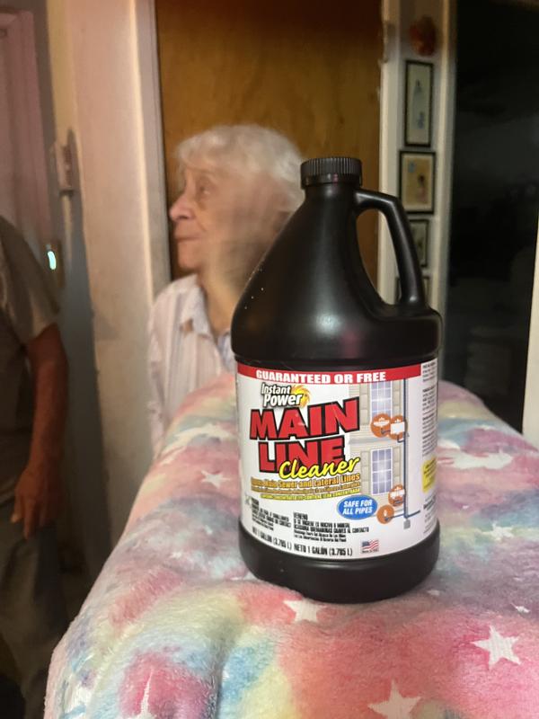 Instant Power 128-oz Drain Cleaner Liquid for Main Sewer Lines and ...