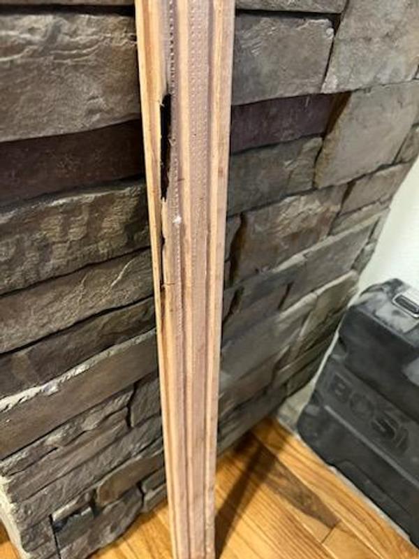 Bruce Addison Spice Oak 3-1/4-in W x 3/4-in T x 84-in Smooth ...
