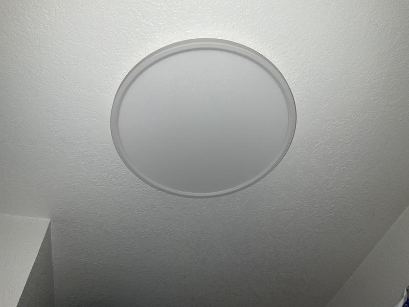 Bieuoram 6 Pack of 16 Inch 40Watt 4800 Lumens LED Flush Mount Ceiling ...