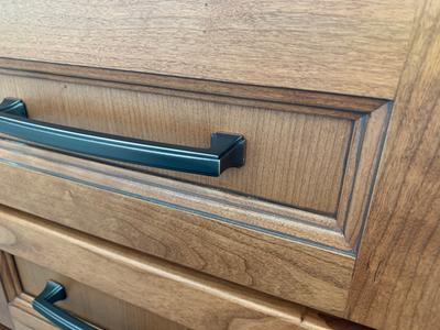 Hickory Hardware Bridges 3-in (76mm) Center to Center Matte Black ...