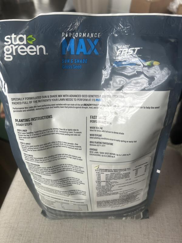 Sta-Green Performance Max 5-lb Mixture/Blend Grass Seed PS-PMSSH5 at ...