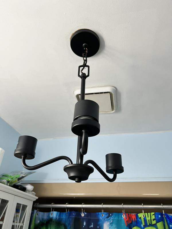 Project Source Traywick 5-Light Brushed Nickel Transitional Led ...