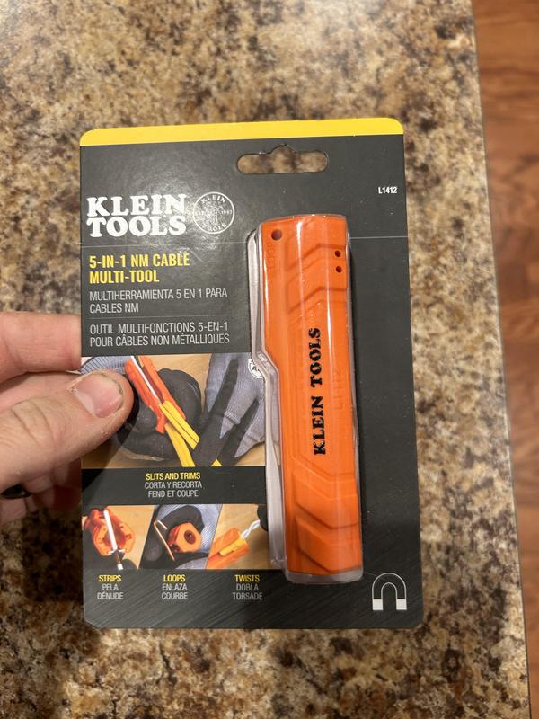 Klein Tools 5-in-1 NM Cable Multi-Tool Multi-tool, 12/2 Nm and 14/2 Nm ...