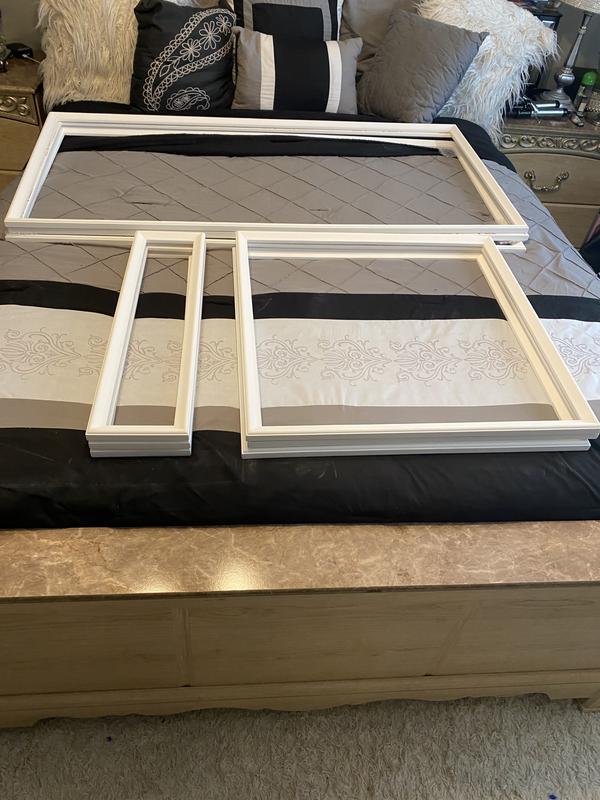 Luxe Architectural Classic Wall Moulding Primed Poplar Preassembled ...