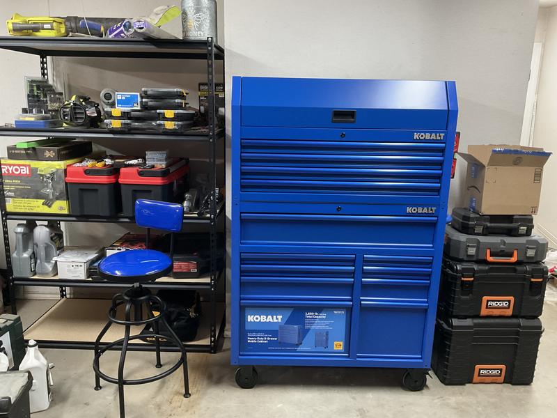 Kobalt Heavy Duty 41-in W x 22.68-in H x 20-in D 4 -Drawer Steel Tool ...