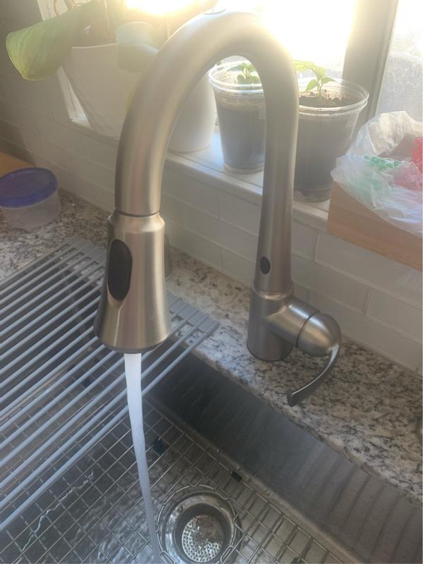 Moen Delaney Spot Resist Stainless Single Handle Touchless Pull-down ...