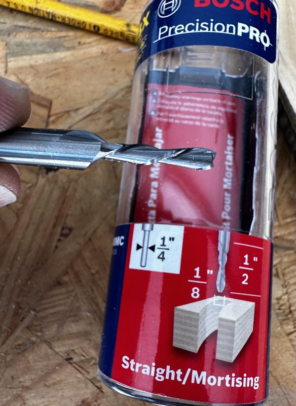 Bosch 1/8-in Carbide-Tipped Downcut Spiral Router Bit 85900MC at Lowes.com