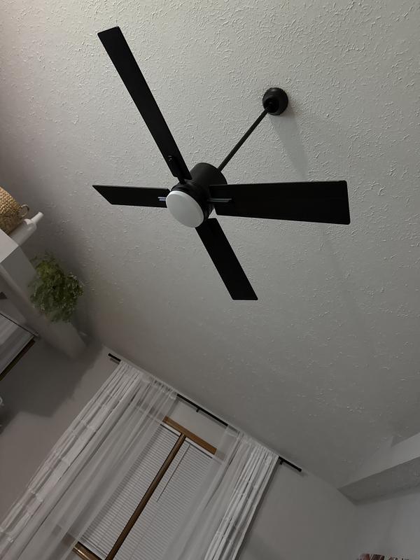 Craftmade 6-in Gloss Black Steel Indoor Ceiling Fan Downrod DR6GBK at ...