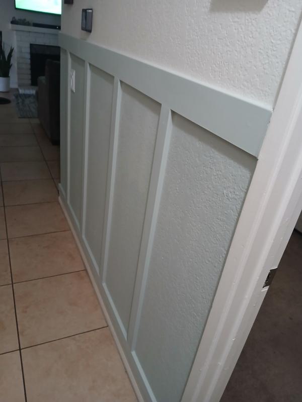 RELIABILT 9/16-in x 3-1/4-in x 8-ft Primed MDF 433 Casing in the Window ...