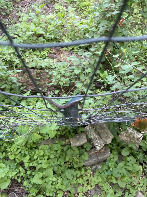 Proforce 7-1/2-ft H x 3-in W Galvanized Galvanized steel Privacy Line ...