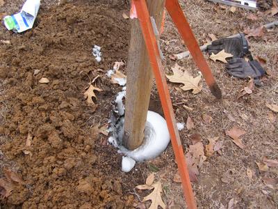 Fast 2K Fence Post Backfill 32.8 -fl oz Fast setting Fence post mix in ...