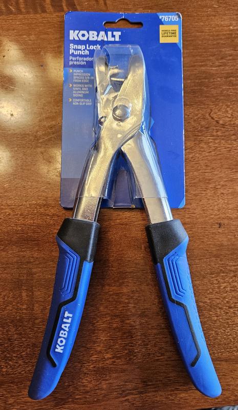 Kobalt 1/2 x 1/8 in Snap lock punch in the Punches department at Lowes.com