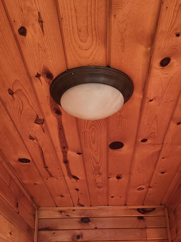 Project Source Edge Light 1 -Light 13-in Brushed Nickel Indoor/Outdoor ...