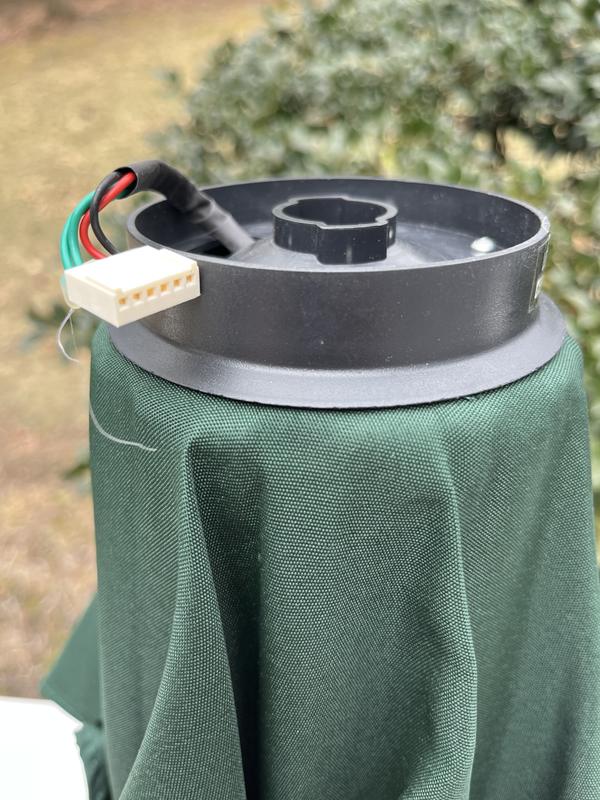 Sun-Ray 9-ft Steel Red Market Patio Umbrella with Lights 8L1022RR at ...