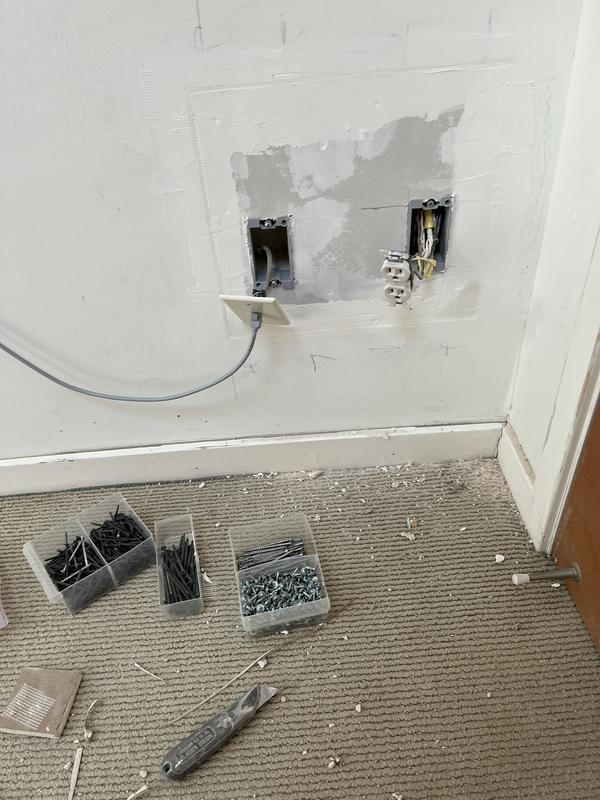 CANTEX Plastic Old Work Box Extender Electrical Box LEZSO-EXT at Lowes.com