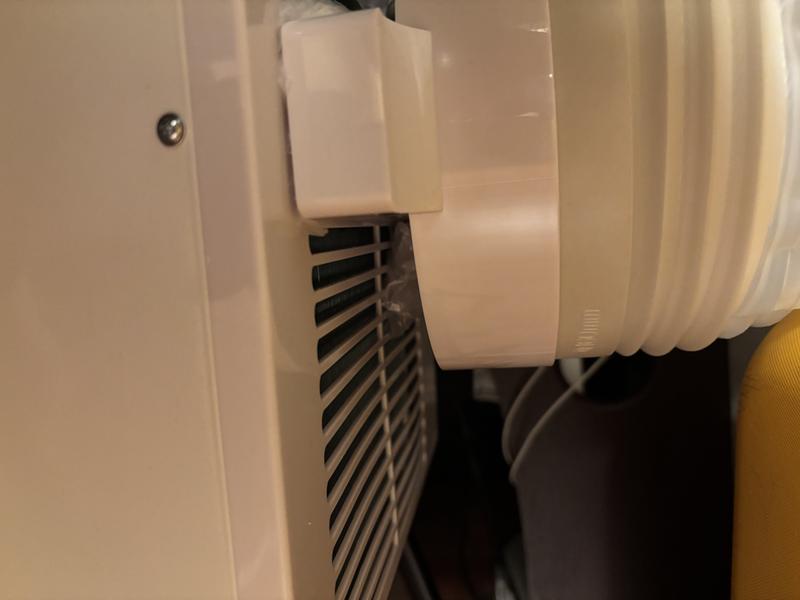 Elexnux 2500 BTU (DOE) 110-Volt Vented Small Room Portable Air ...