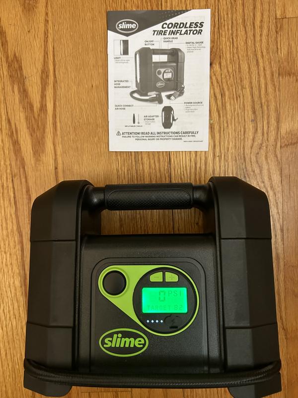 Slime 12-volt Li-ion Air Inflator (Power Source Battery) 40080 at Lowes.com