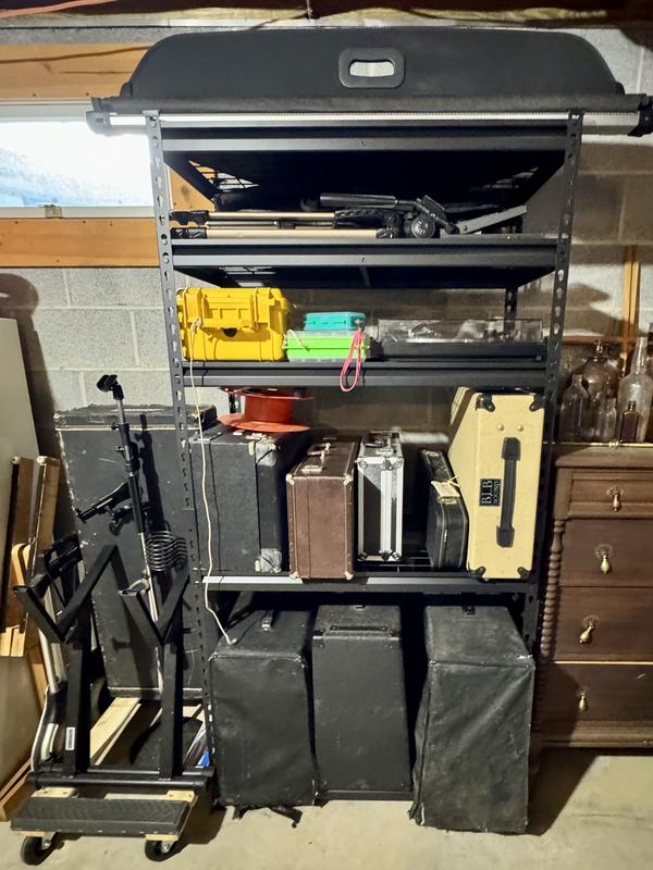 Shop Project Source Heavy Duty Metal Utility Shelving and Commander ...