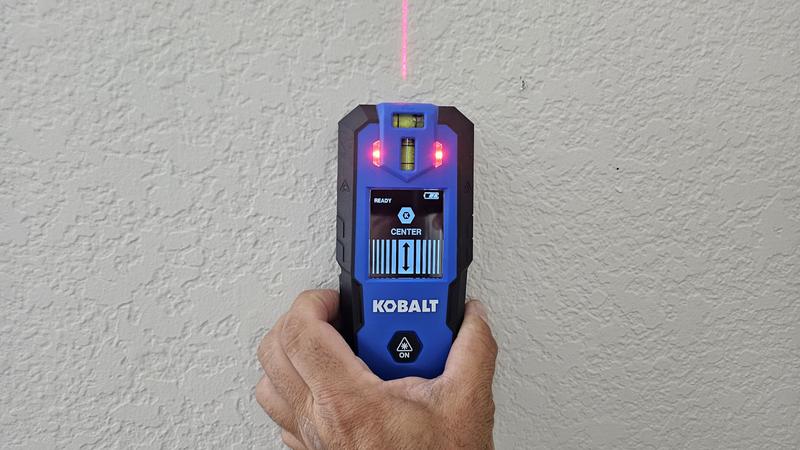 Kobalt 30-ft Red Line Generator Laser Level Rechargeable 2-in-1 with ...