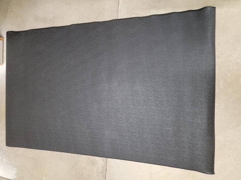 Project Source 3-ft x 5-ft Black PVC Rectangular Indoor or Outdoor ...